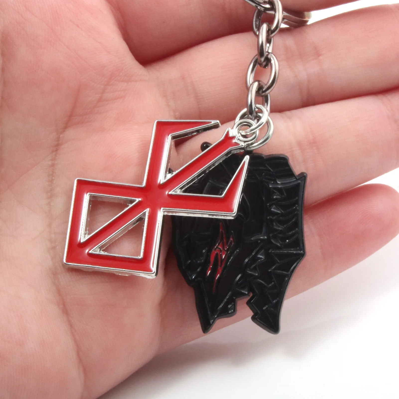 Hot New Berserk Metal Key Holder Keychain Anime Keychain Toy Cosplay ...