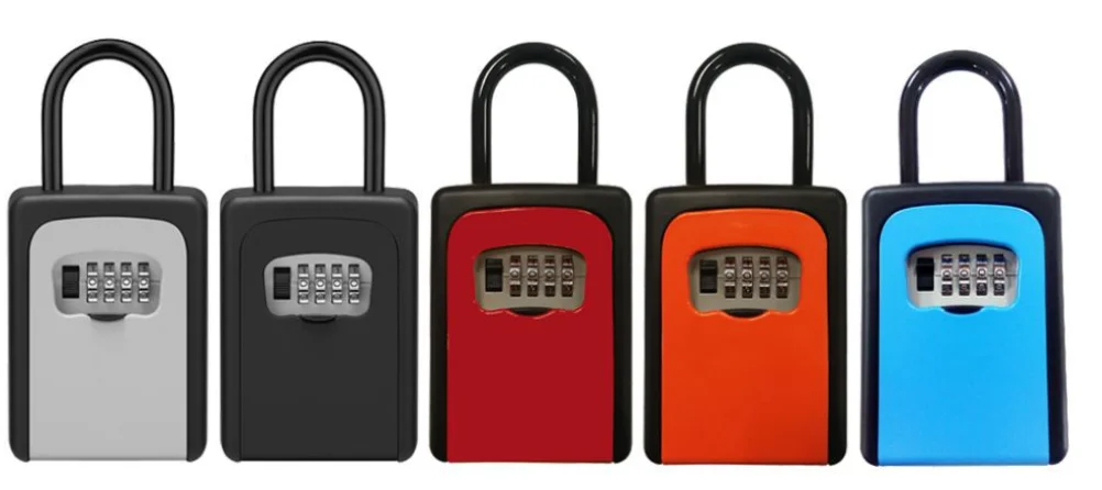Combo Door Locker Key Lock Box Combination Lock Box with Code for House ...