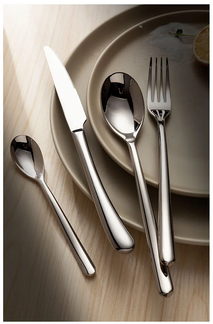 Wholesale Metal Silverware Flatware Spoon and Fork Stainless Steel ...