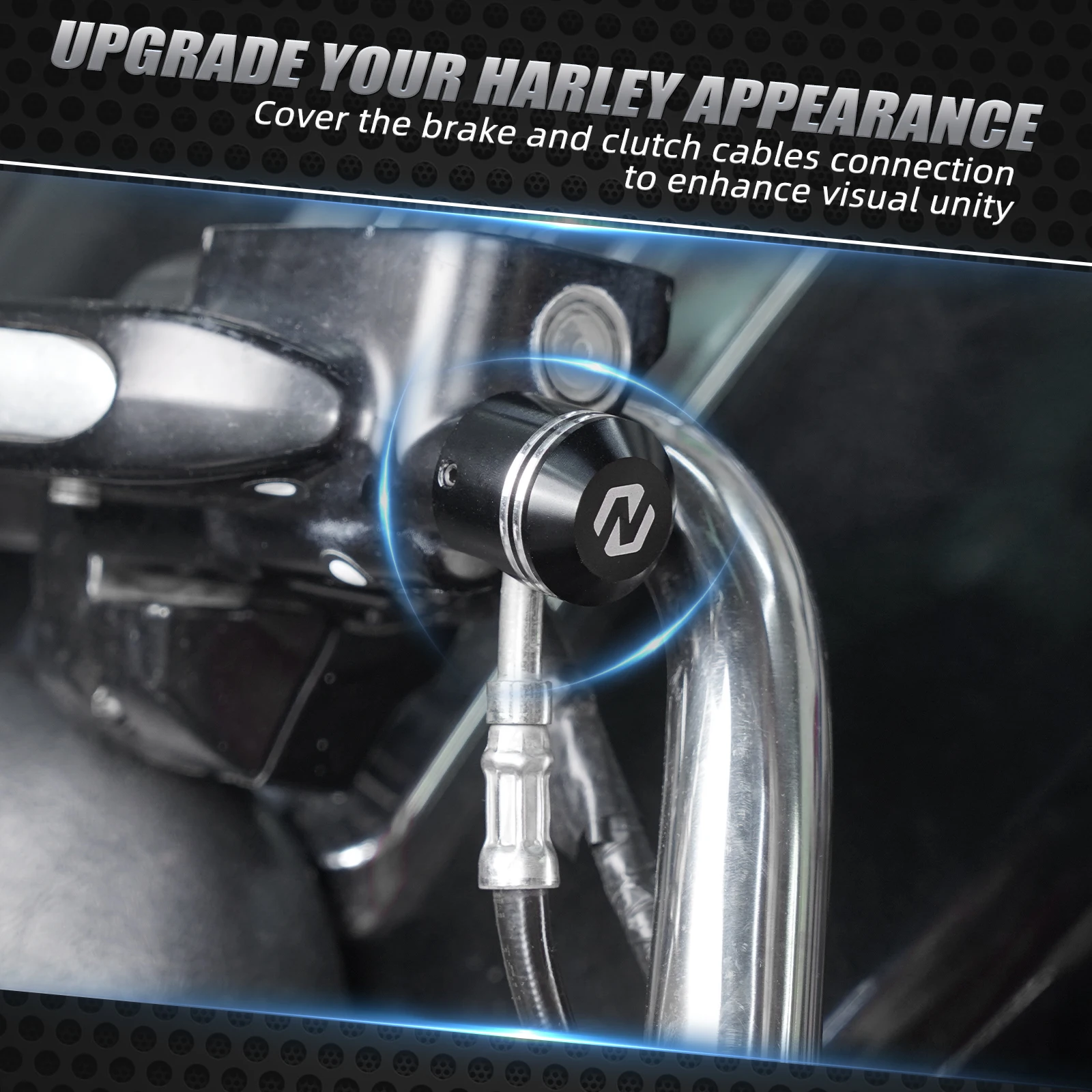 Nicecnc Cables Ferrule Cover For Harley Street Glide Spezial Flhxs 2014 ...