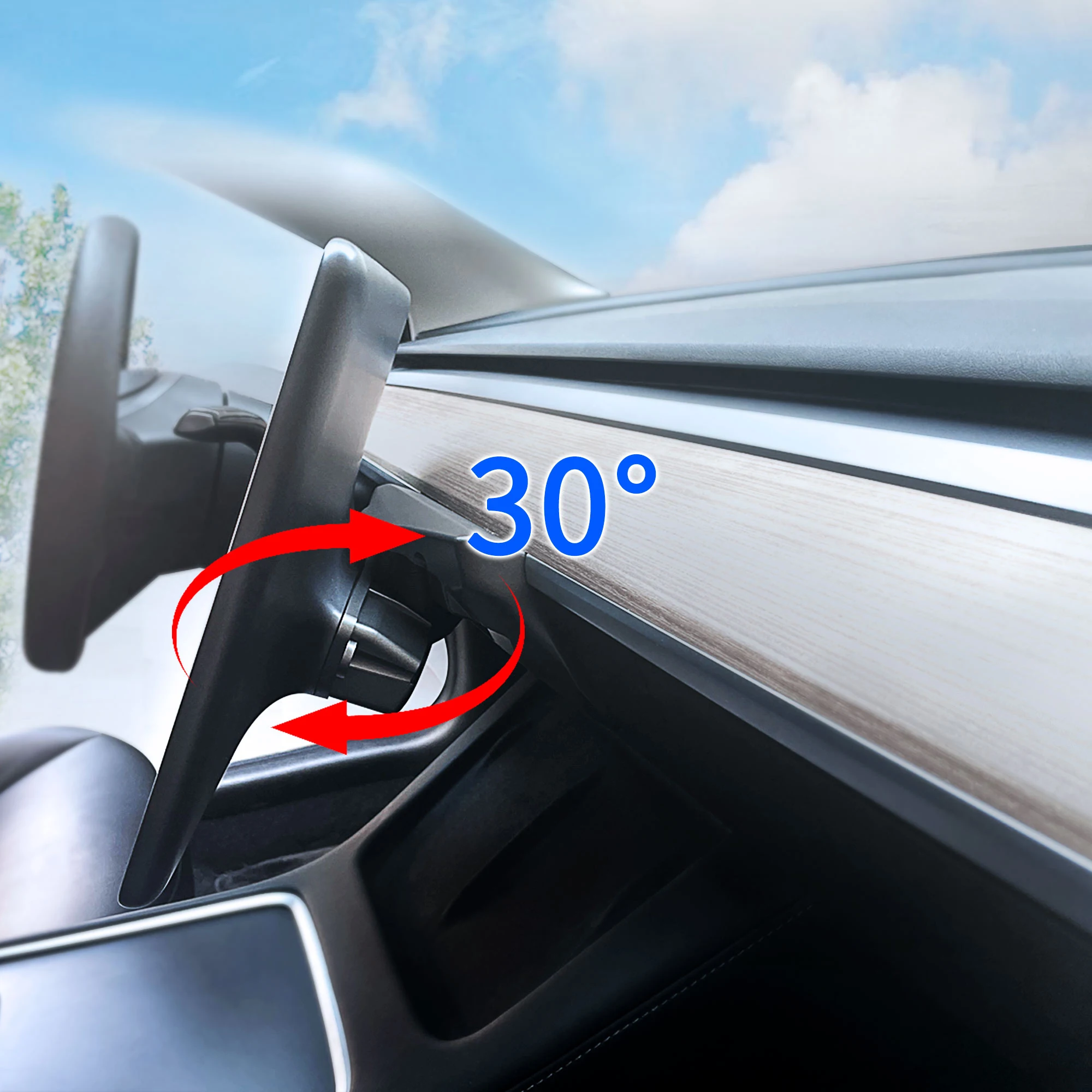 Model Y Moveable Screen 2019-2024 for Tesla Model 3 2017 - 2023 ...