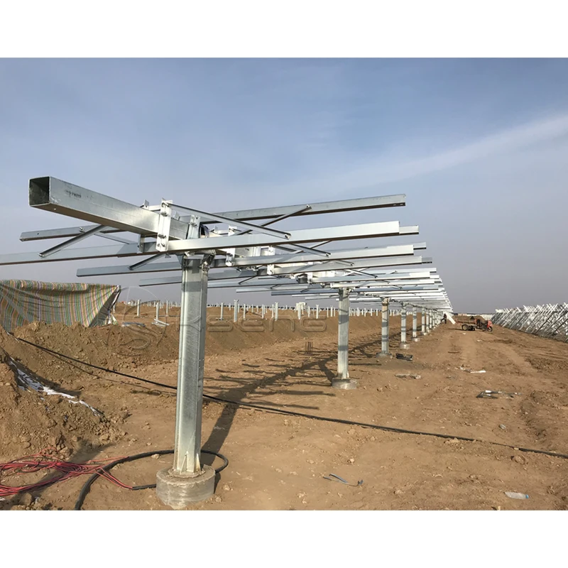 Solar PV Tracking System Bracket - Dual Axis 2 Axis PV Sun Tracker