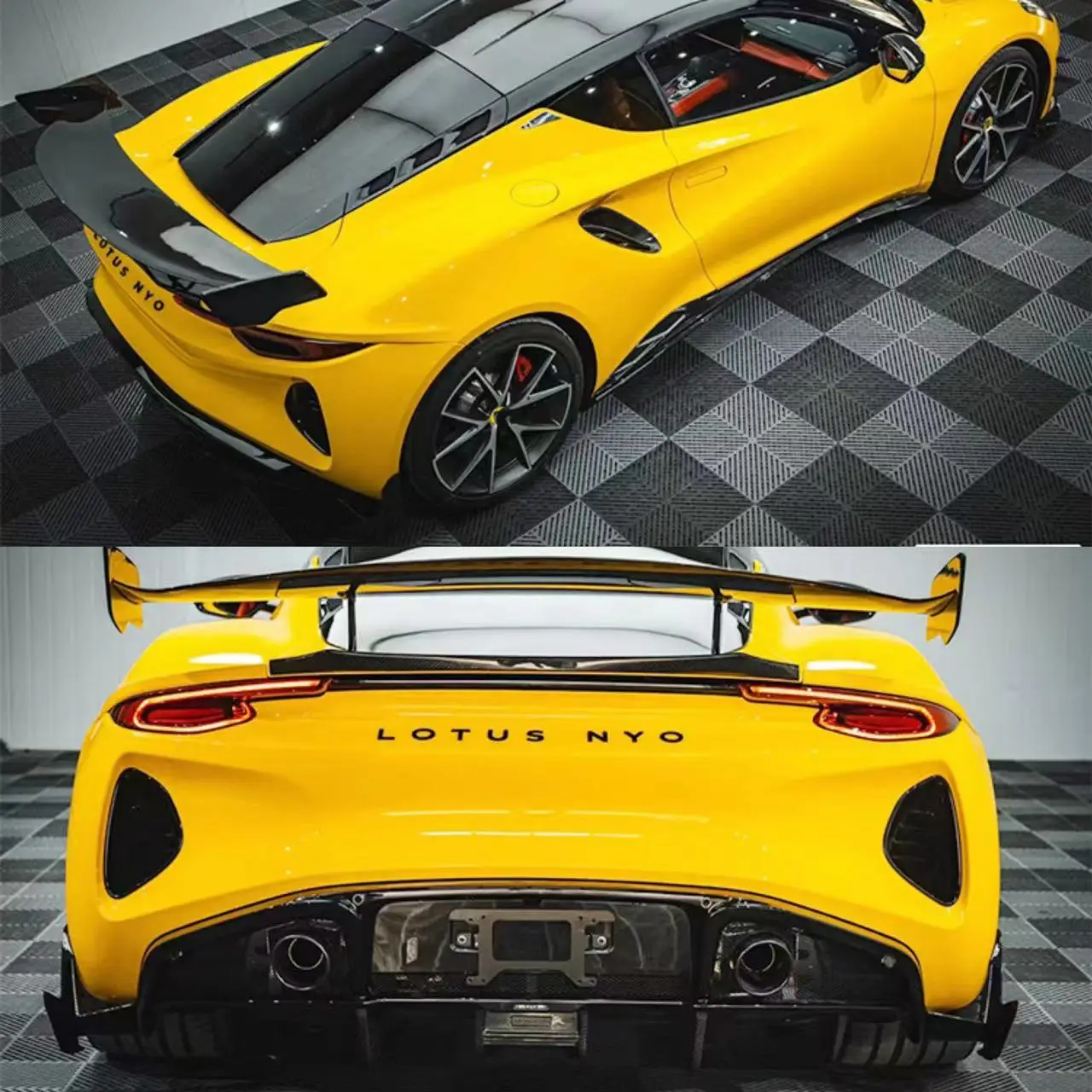 Dry Carbon Fiber Body Kit for Lotus Emira Front Lip