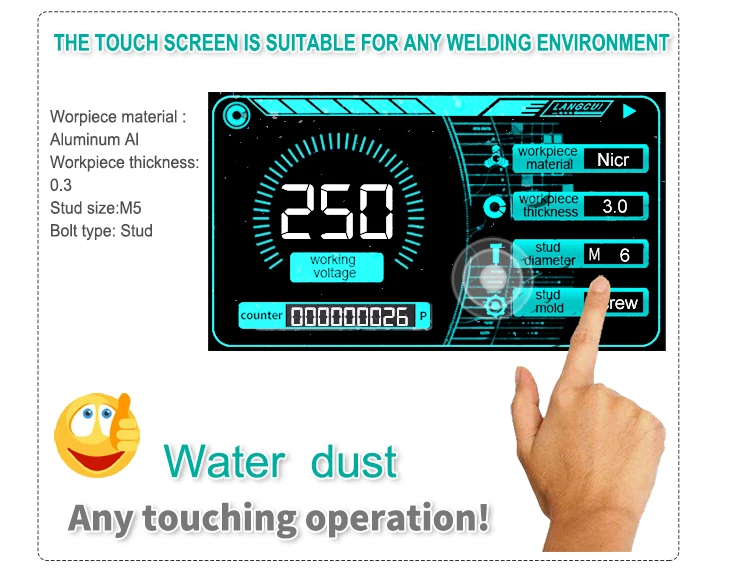 CD Stud Welder Capacitor Discharge Welding Machine Inverter Welding ...