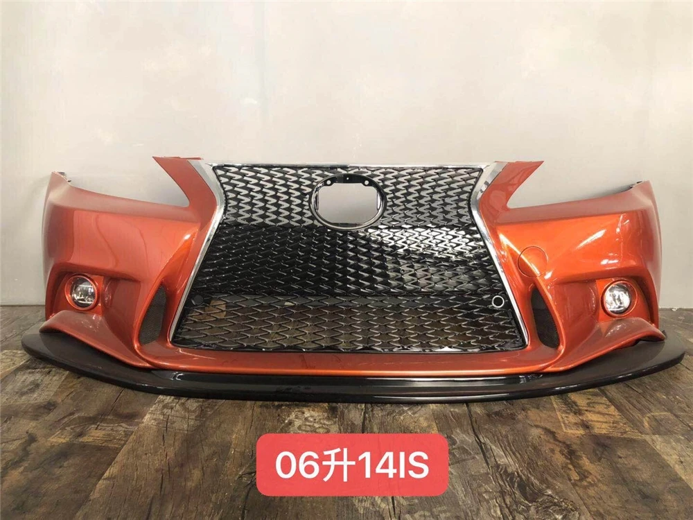 Auto Front Bumper Kit With Head Lamp For Lexus 2006 Upgrace To Is 2014 ...