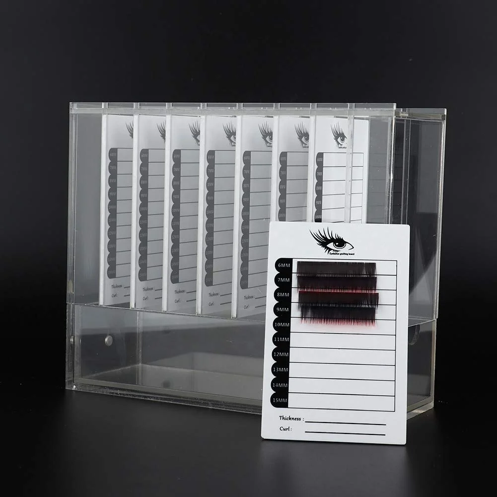 8-layer Transparent Grafting Lashes Storage Box - Beauty Salon