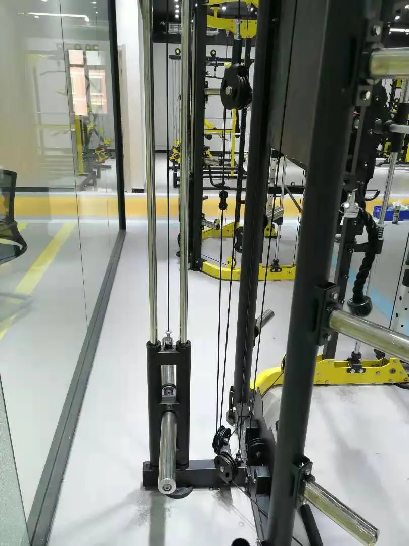 Custom High Quality Home Fitness Cage Folding Smith Machine