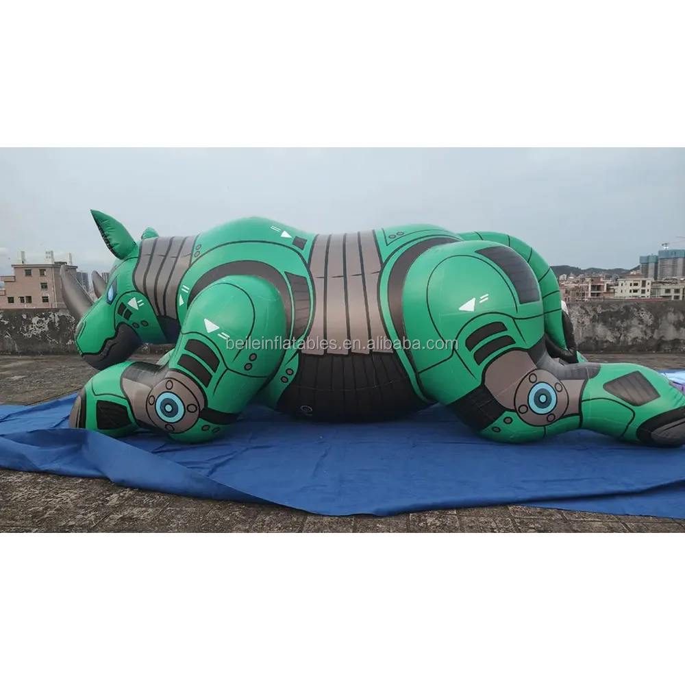 HOT Sale Beile New Soft PVC Inflatable Rhino for Advertising Model