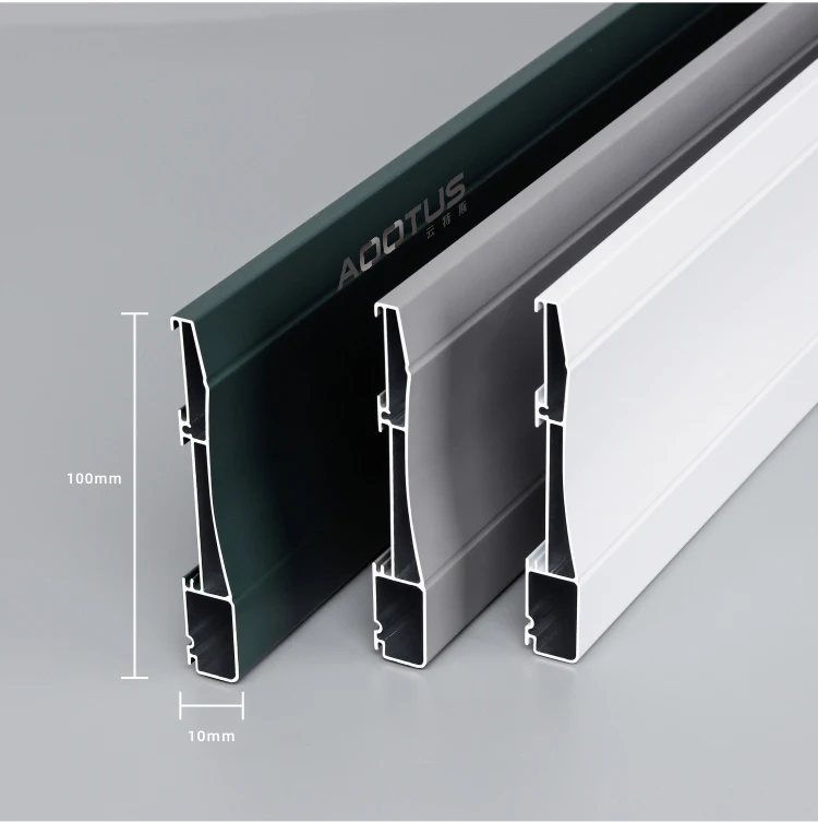 Heavy Duty Pelmet Curtain Box - Aluminum Double Track