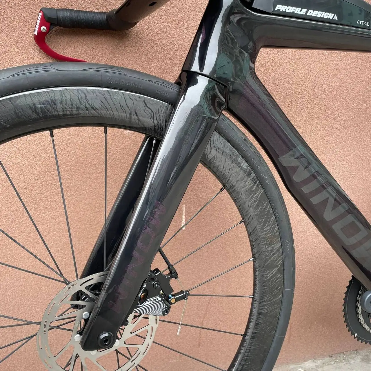 Winowsports Factory Complete TT Bike - Carbon Fiber & Shimano 105