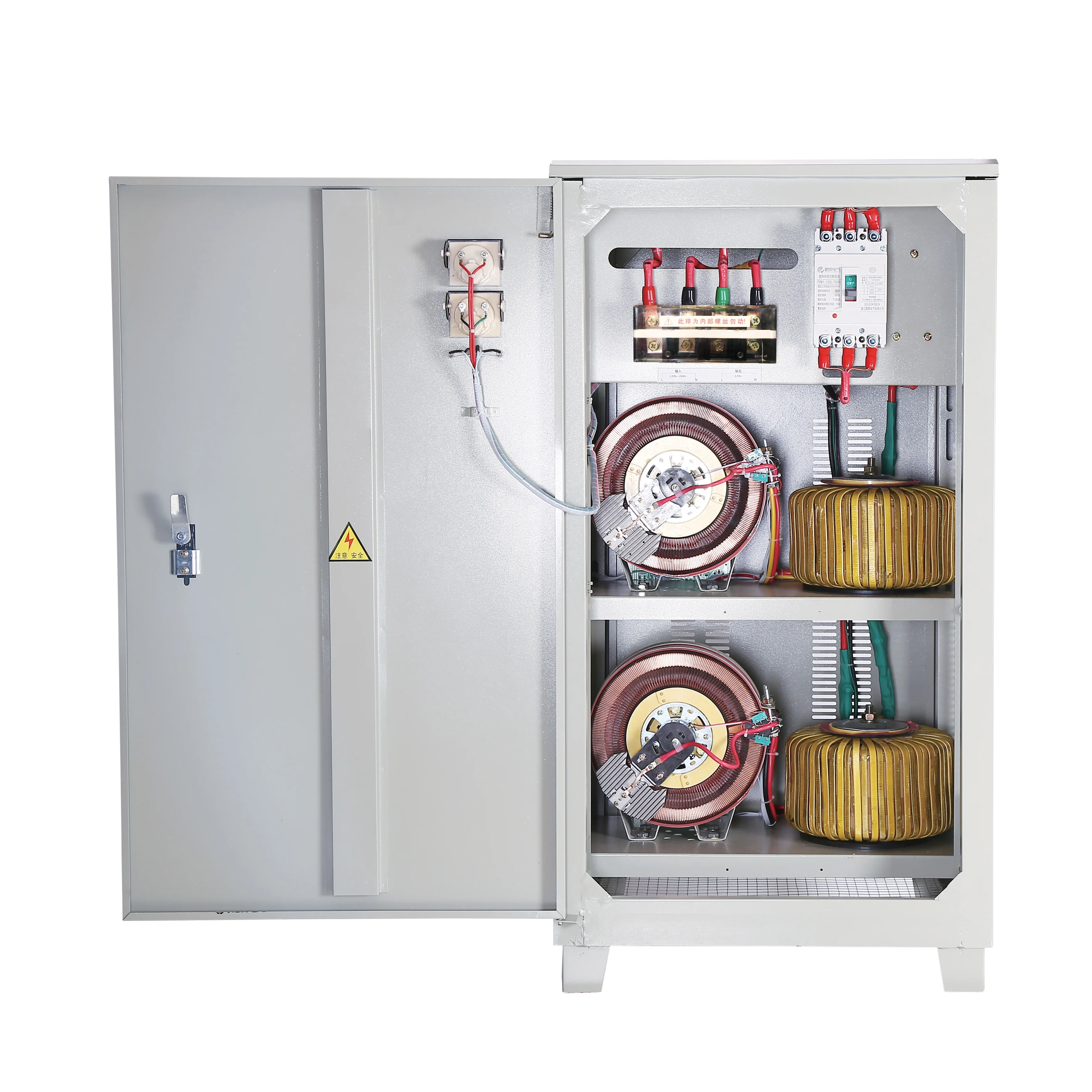 Sbw45kva-75kva Fully Automatic Three-phase Ac Compensation Voltage ...