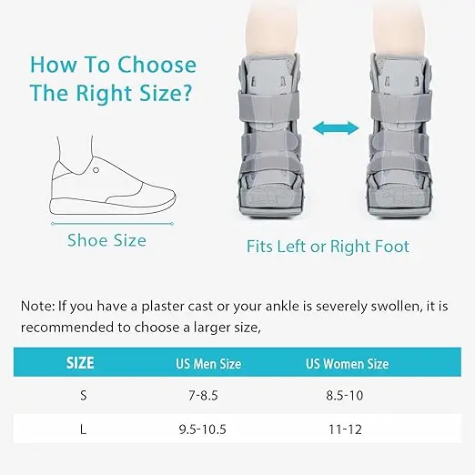 Anti Slip Design Air Inflation Adjustable Orthopedic Walking ...