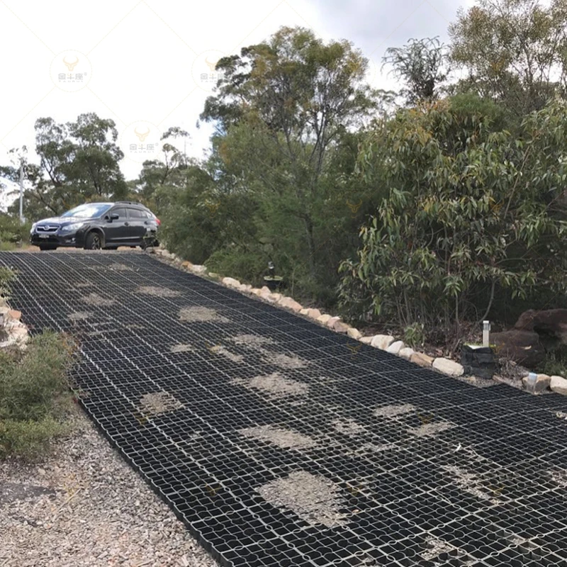 TAURUS High Strength Hdpe Gravel Paver Grid System Driveway Mat Grass ...