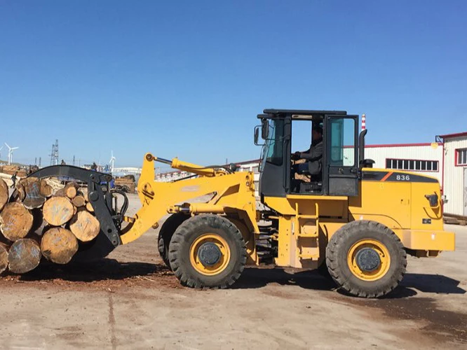 New 5 Ton Wheel Loader Clg853 855h 856h Heavy Construction Earthmoving ...