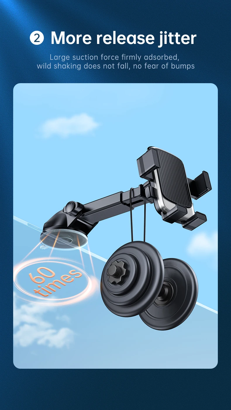 Flexible Phone Holder for Car - Adjustable & Waterproof