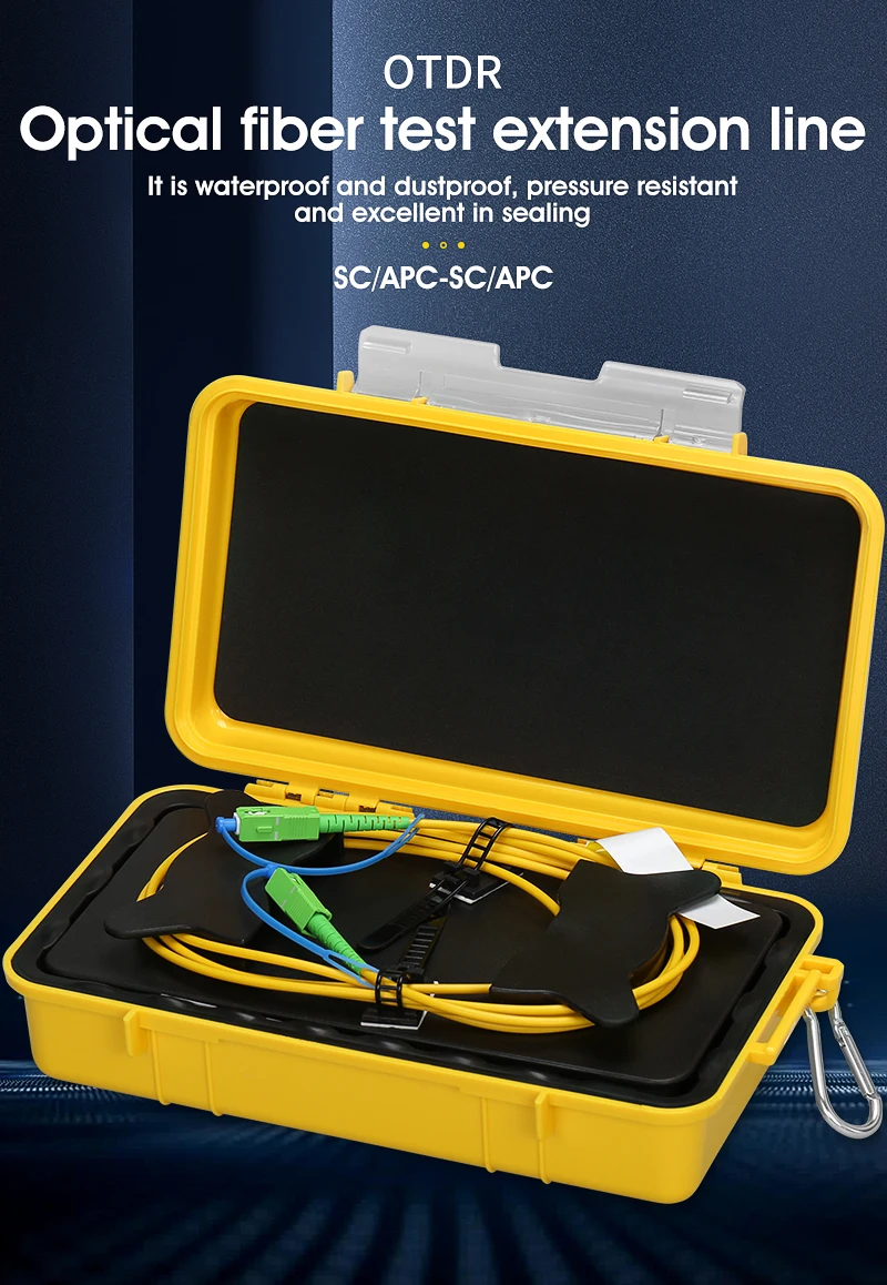 Mini Type OTDR Box 100M FC/UPC G652D Bare Fiber OTDR Tester Launch ...