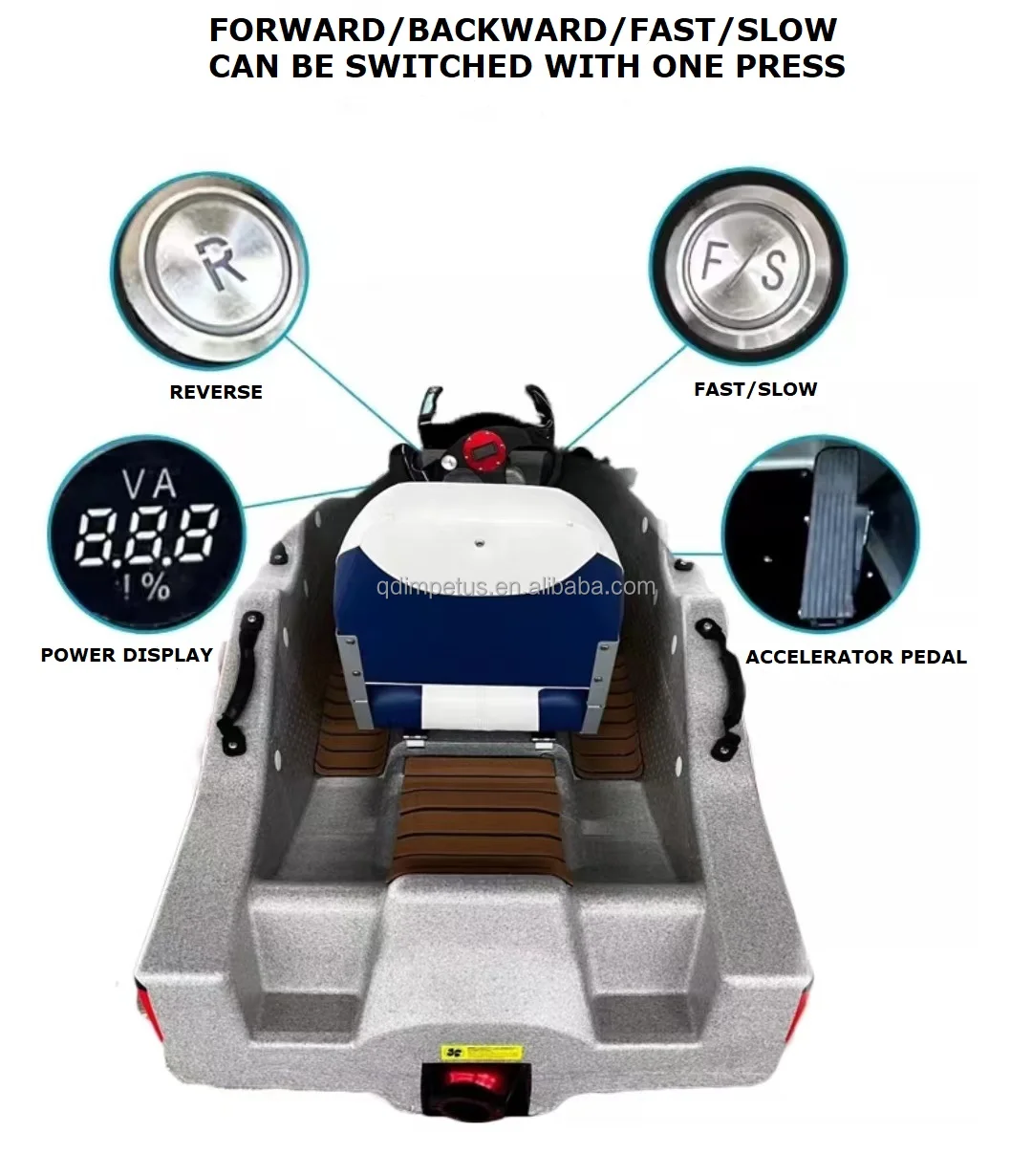 Immoto Electric Go Kart Boat - Cheap Ocean Water Sports