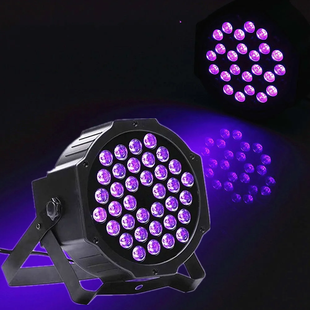 Paint Blacklight Party 36uv Led Par Light Flash Strobe Disco Lamp Dmx ...