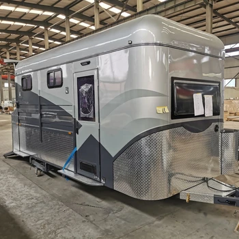 2 Horse Angle Load Horse Float With Square Nose - Buy Horse Float,Horse ...