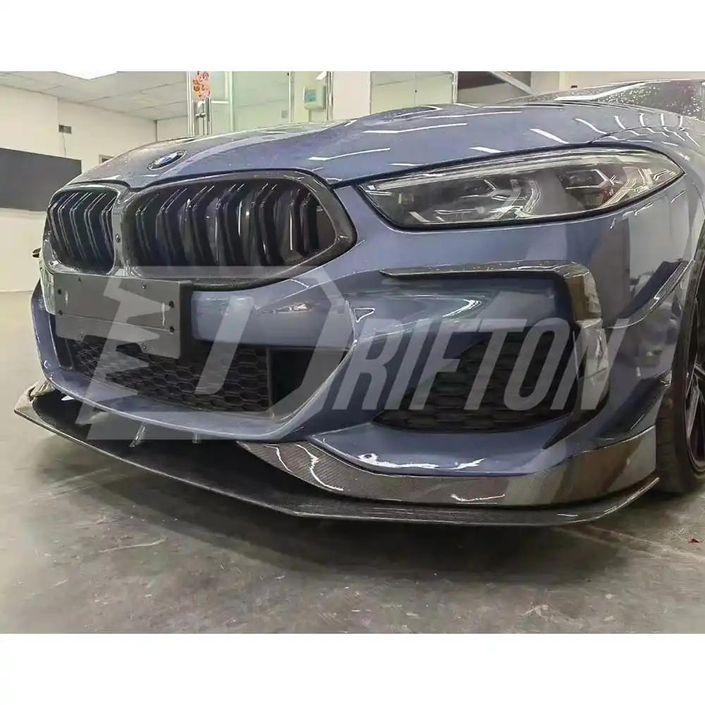 AC Style Carbon Fiber Front Lip for BMW 8 Series G14 G15 G16