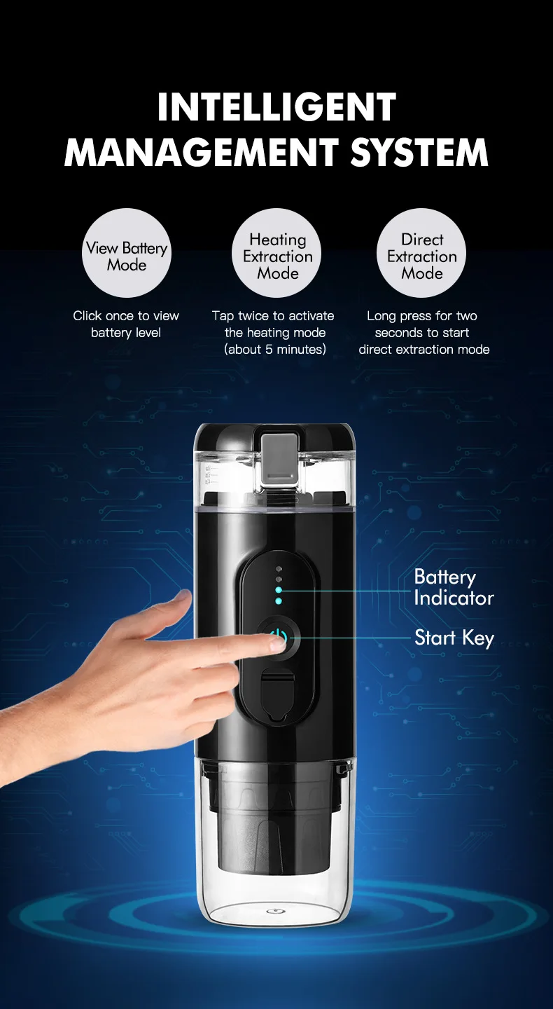 Wholesale Outln Outin Nano Portable Mini Electric Espresso Machine ...