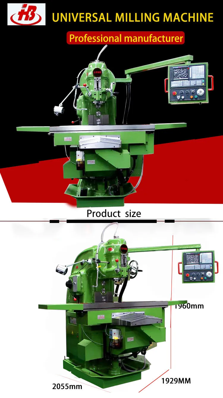 Heavy Cutting Vertical Milling Machine X5040/b1-400k Milling Machine ...