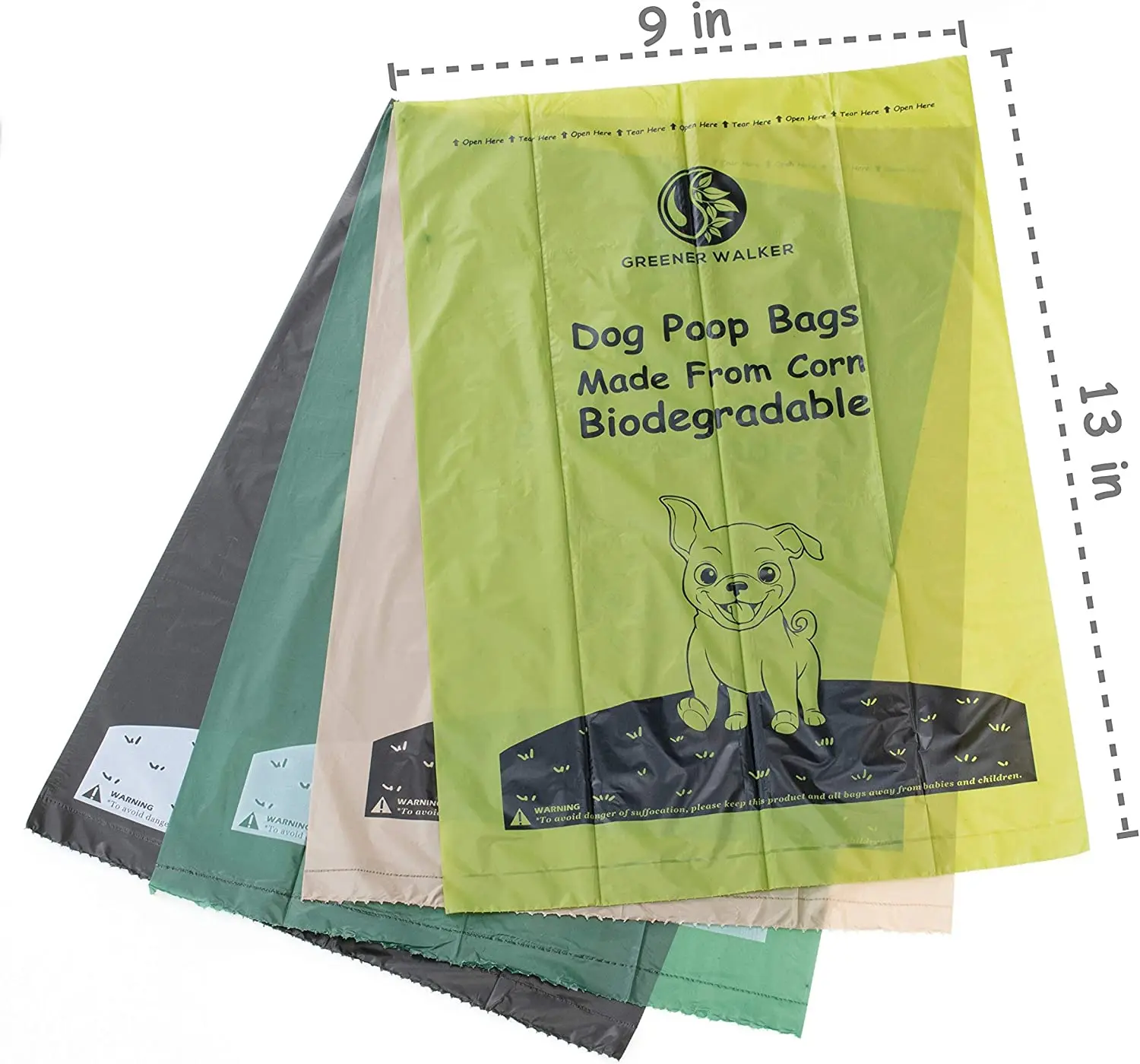 2023 Wholesale Custom Printed Biodegradable Poop Bags