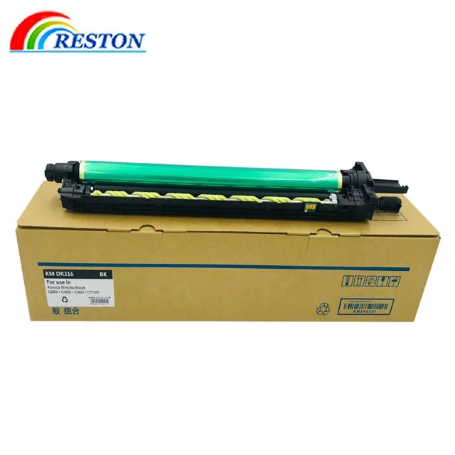New DR316 Color Drum Unit for Konica Minolta Bizhub C250i C300i C360i C7130i| Alibaba.com
