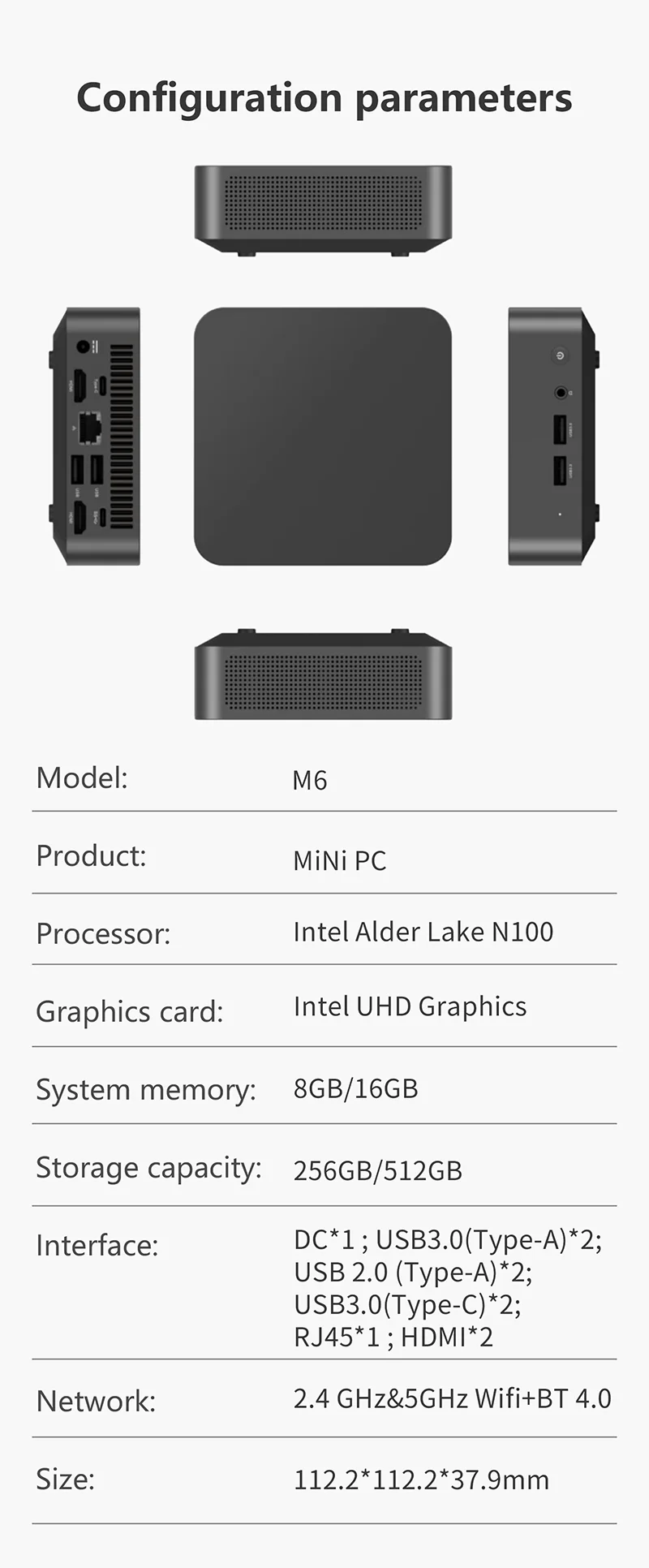 Custom Mini Pc windows 11 Mini Computer Cheap Low Power Mini Pc ...