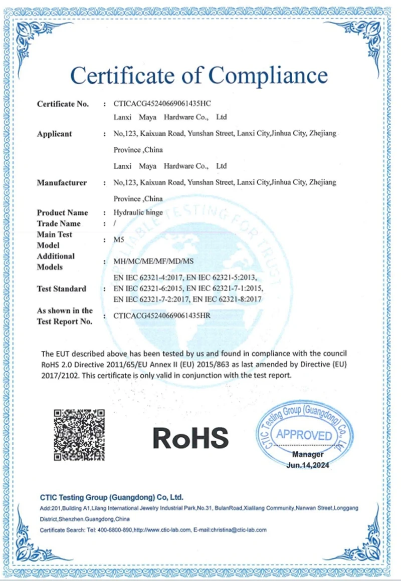 MD Series 150*25mm Concealed Hinge 3D 180 Degree Adjustable Soft Close Door Hinge for Hotels CE ...