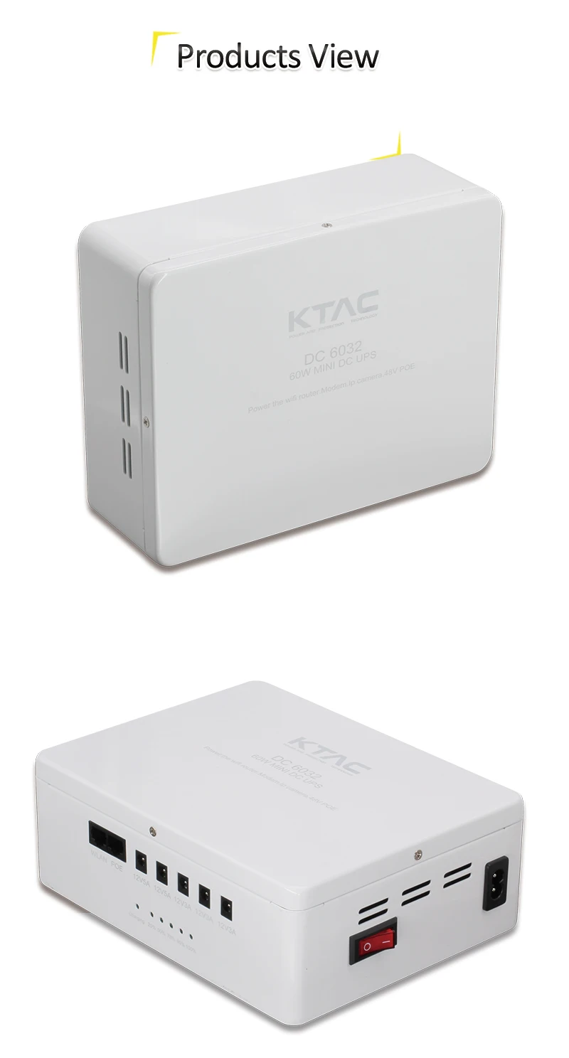 Customized Mini DC UPS - Reliable Power for Routers & Cameras