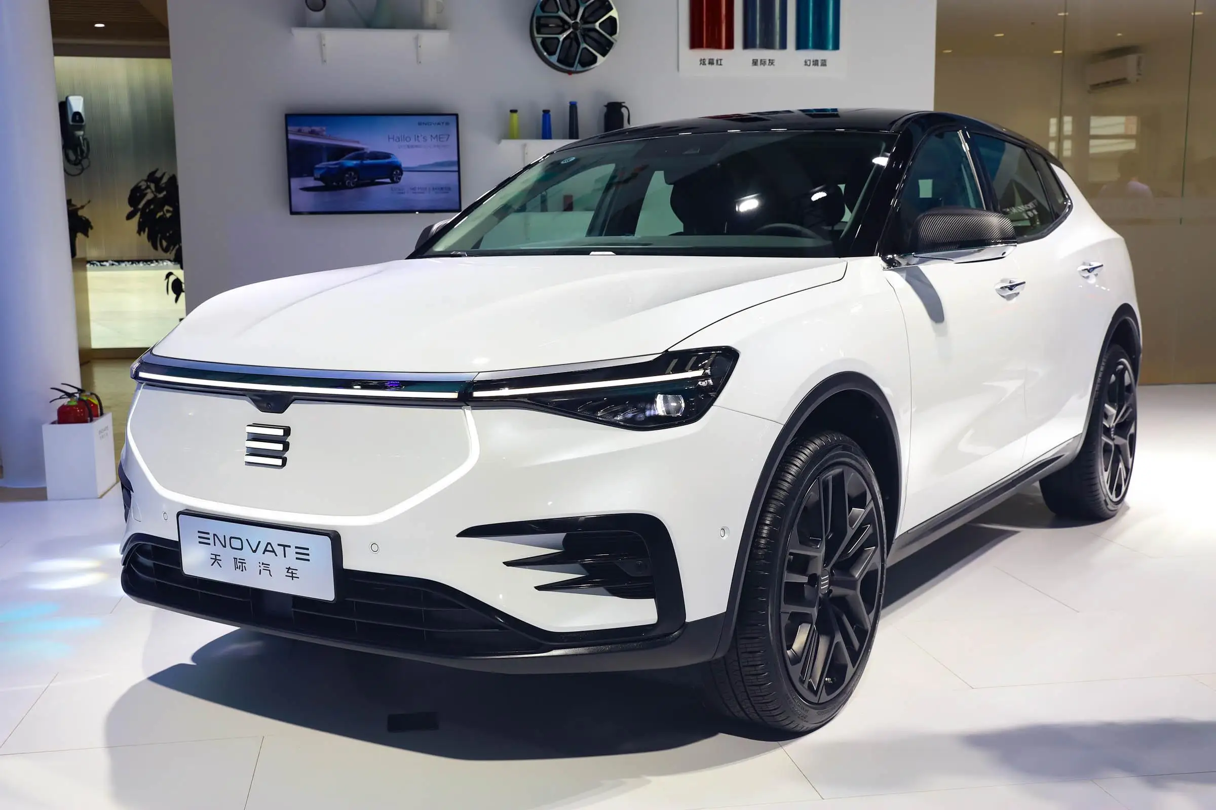 2022 New Energy Vehicles China Cheap Ev Enovate Me7 Ev Car Fast Charge ...