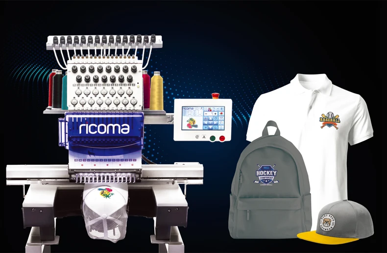 Ricoma Custom Embroidery Machine TC-7S - Single Head