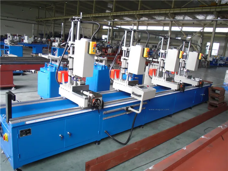Aluminum Door And Window Frame Multi Spindle Drilling Machine Lzz4-13 ...
