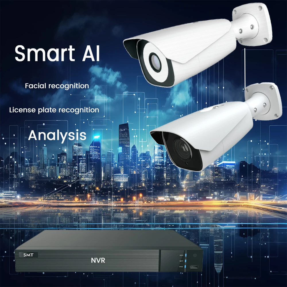 CCTV Type Automatic Biometric AI Facial Face Recognition Detection ...