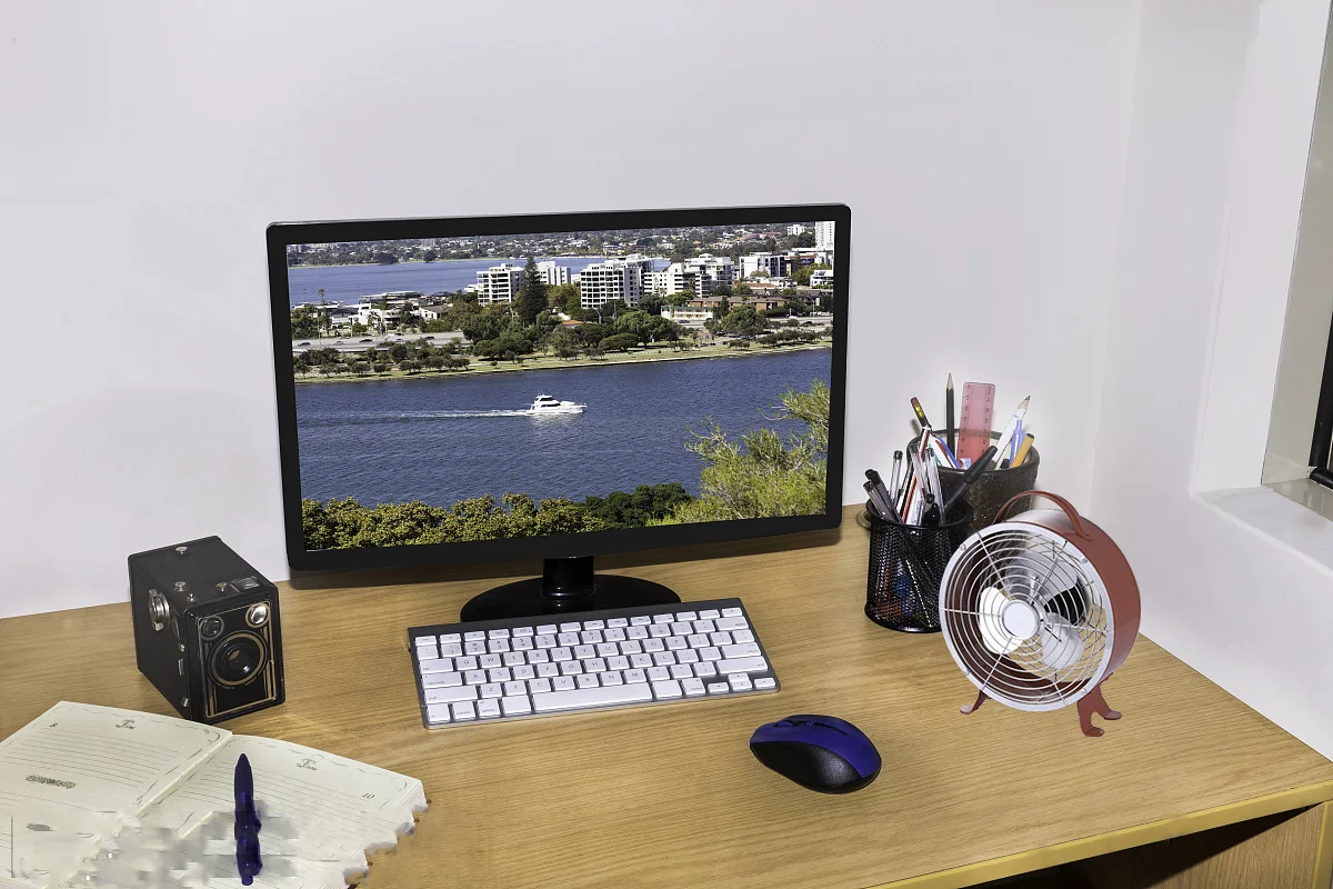 8 Inch Retro Desk Fans - Efficient Cooling Solutions