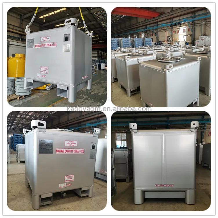 350 Gal Stainless Steel Liquid Tote IBC Tote Tank| Alibaba.com
