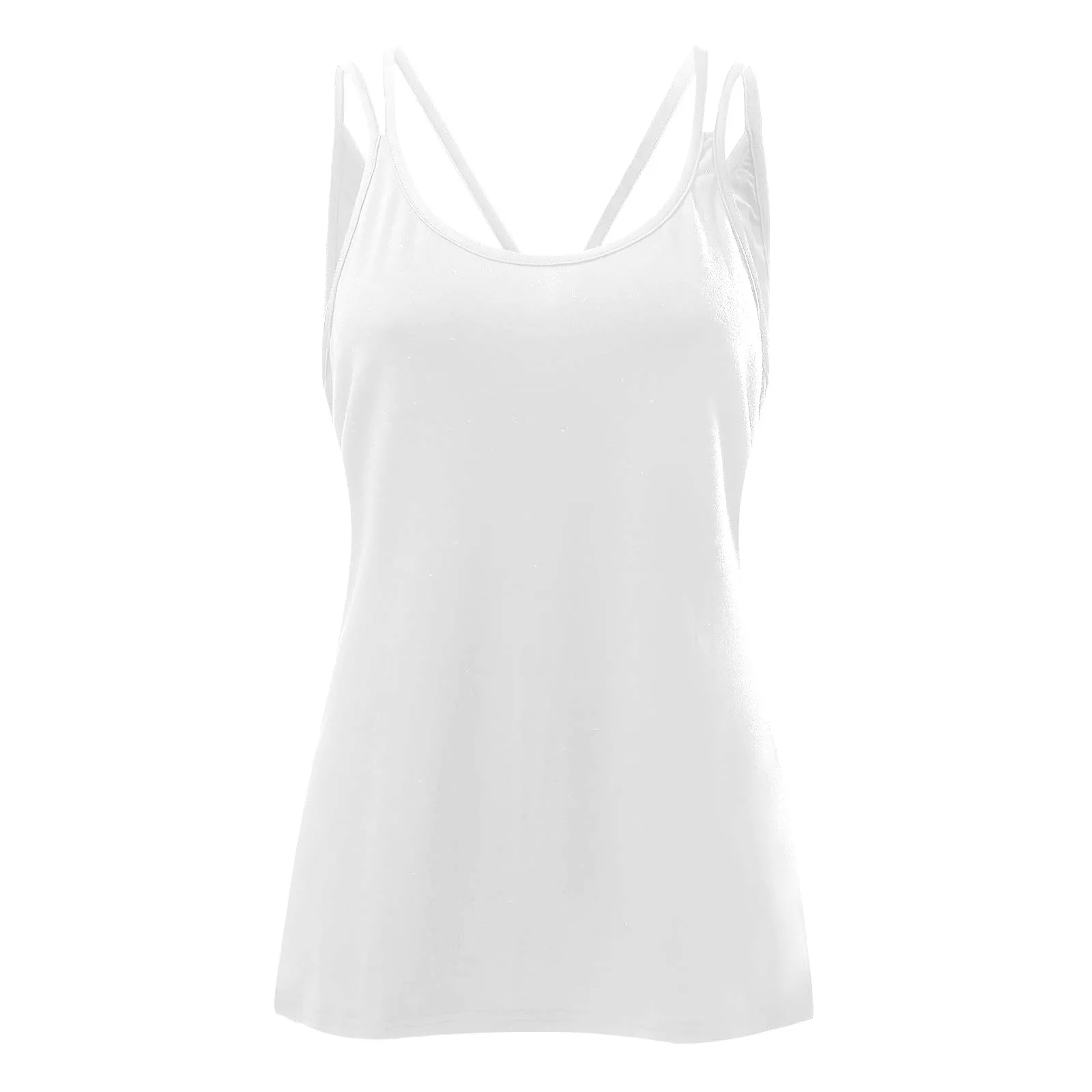 Shop Our Black Spaghetti Strap Cleavage Open Back Blouse