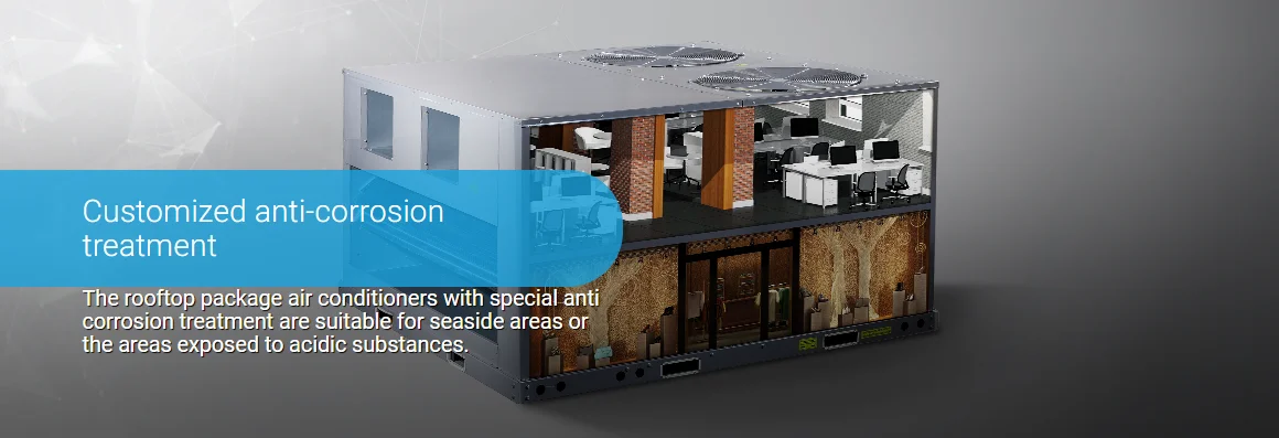 Midea Commercial Air Conditioner T3 Series - 30 Ton Rooftop Package Unit