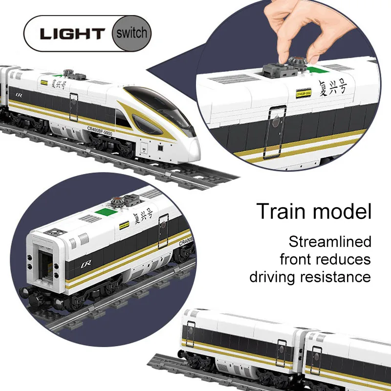 City Mechanical High Speed Rc Electric Battery Operated Train Running ...