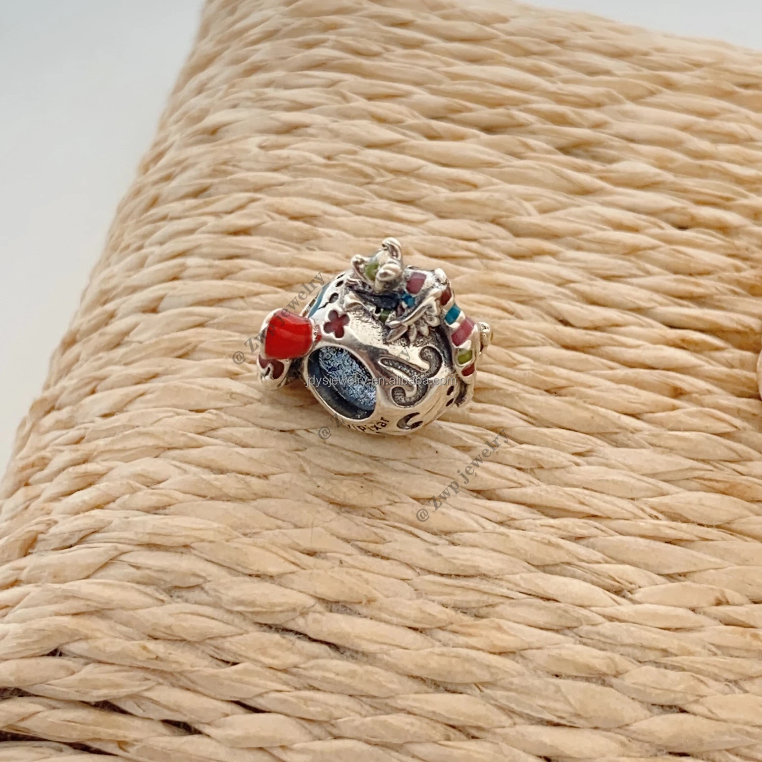 New Arrival 925 Sterling Silver Pixar Coco Miguel & Dante Skull Glow-in ...