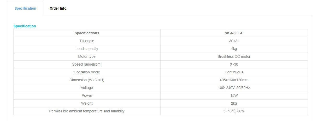 Dlab Laboratory Deck Rocking Rotator Mixer Sk-r30d-e/sk-r30l-e/sk-r30s-e - Buy Laboratory Deck ...