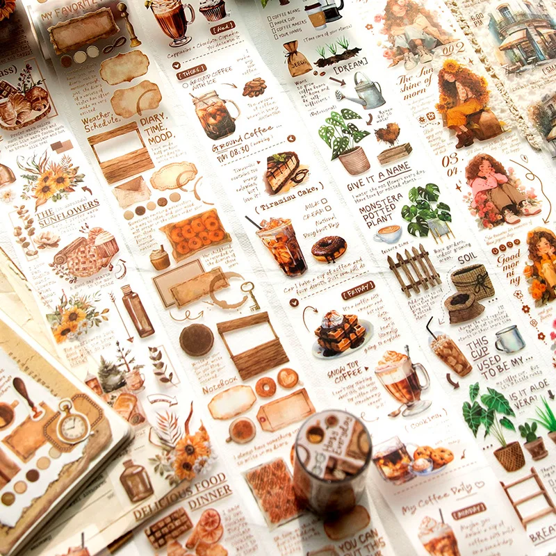 3m/roll Pet Tape Misty Everyday Series Matte Life Theme Handbook Diy ...