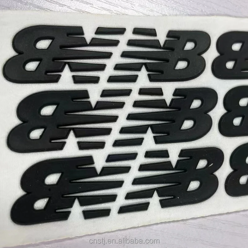 Custom Heat Transfer 3d Logo Pvc Rubber Heat Transfers Silicone For ...