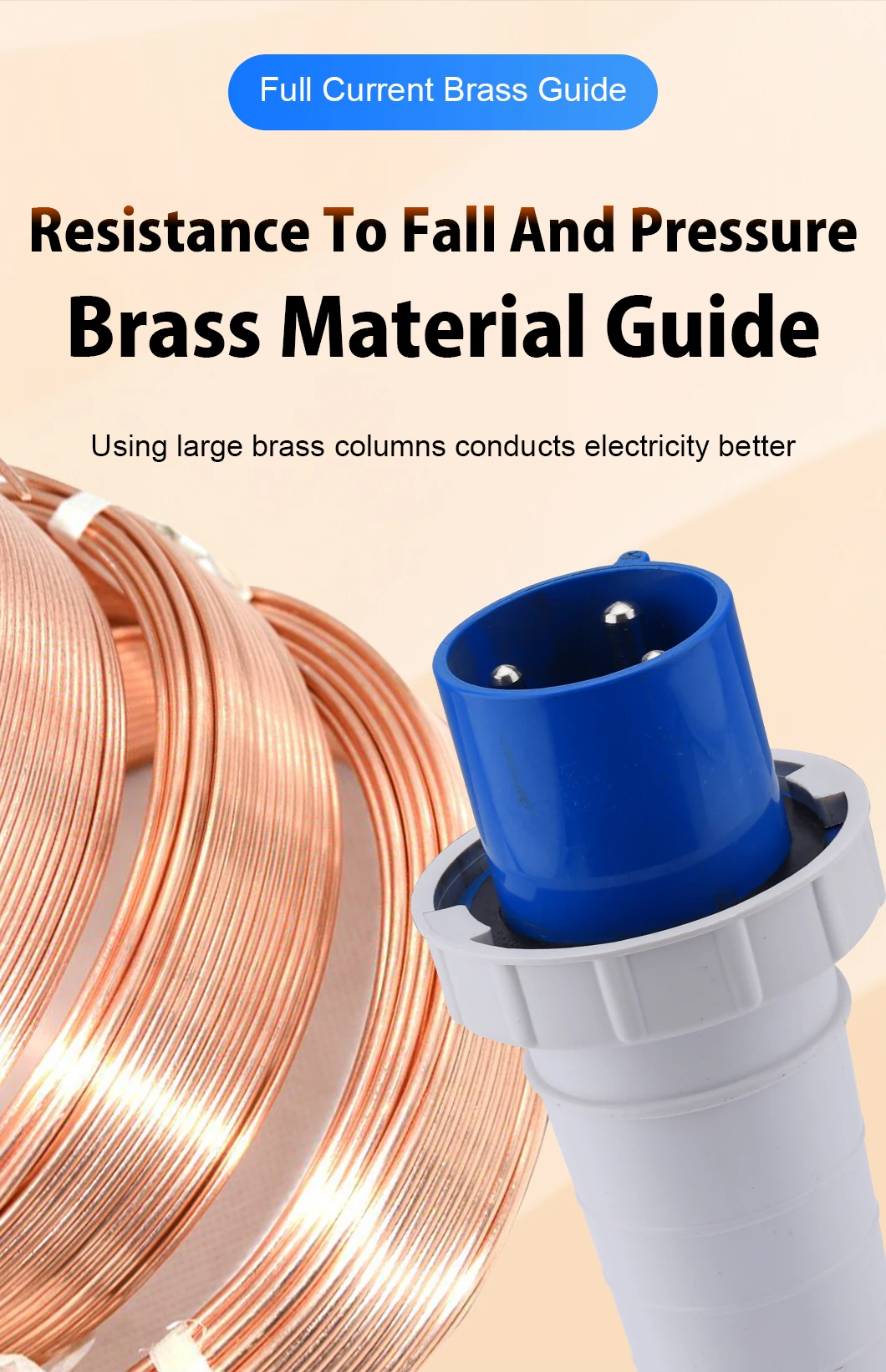 Weatherproof Industrial Plug, All - Weather Use, Reliable for Outdoor ...
