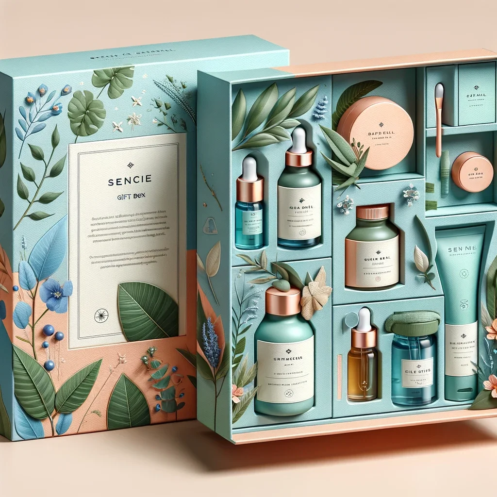 Custom Body Care Emballage Carton Biodegradable Packaging Newsprint ...