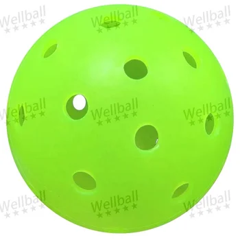 Usapa Approved Hard Pickleball Balls Crack-resistant In Cold Weather Outdoor 40 Holes Warp ...