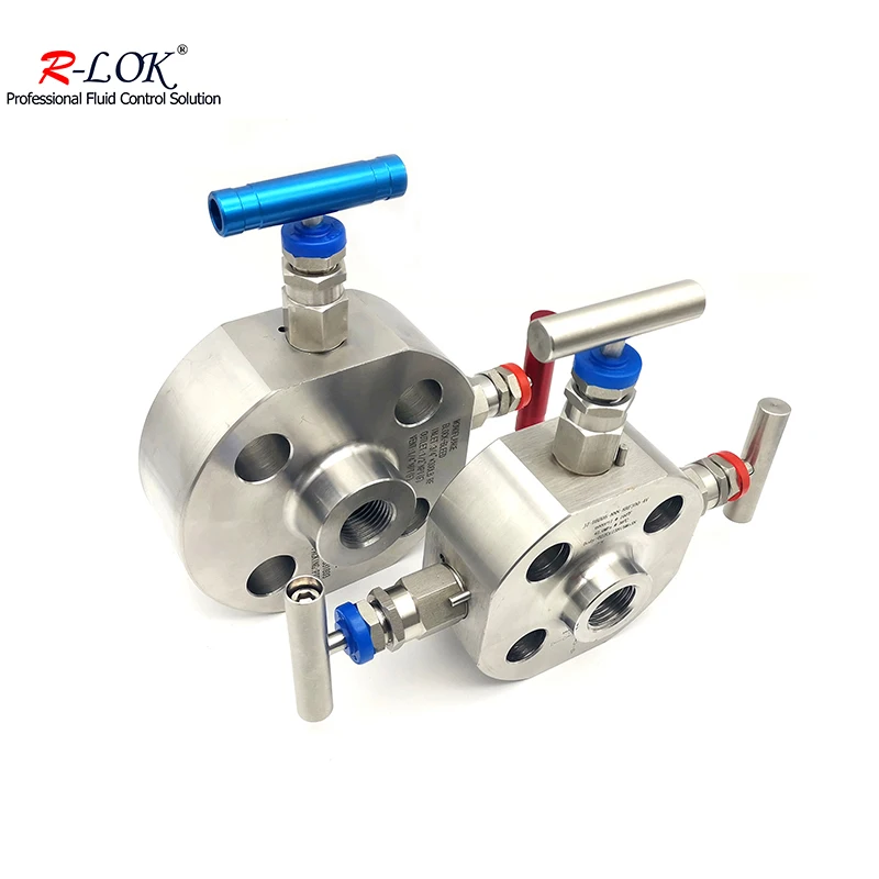 Instrument 3 Manifold Valve Block & Bleed Valve 1/2" NPT 6000psi ...