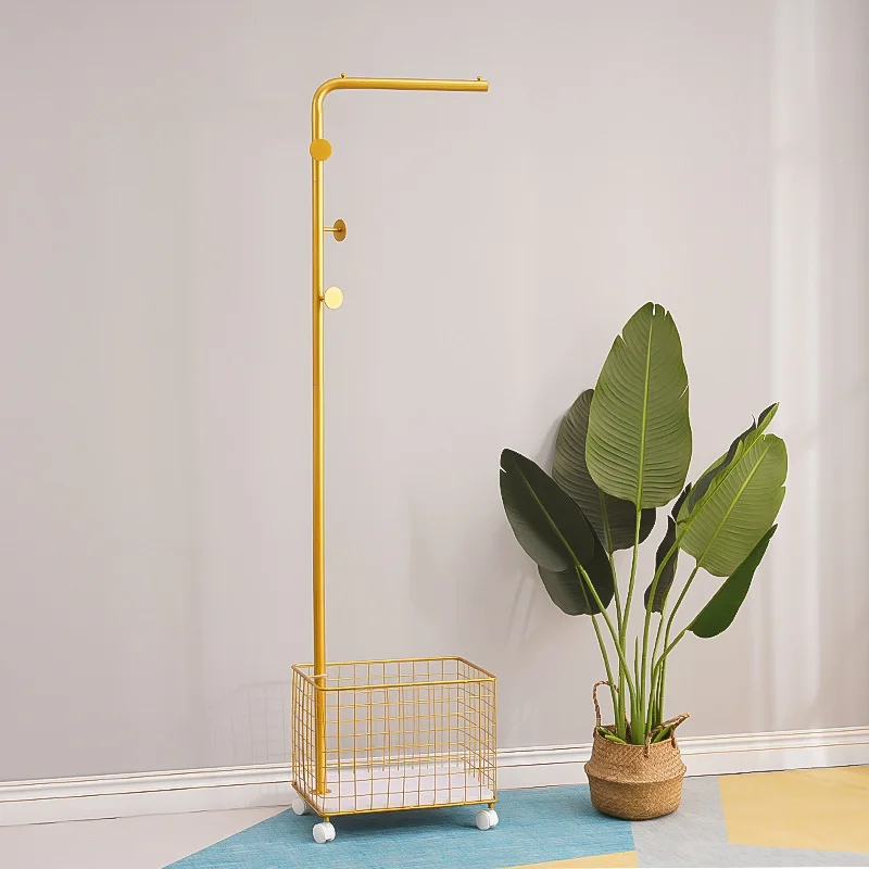 Luxury Rack Wall Type Coat Rack Fixed Clothe Hanging Metal Clothing ...