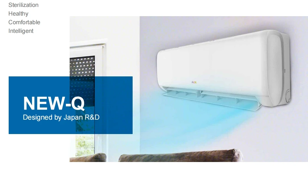 AUX VRF 9000-24000Btu Fast Cooling Inverter Mini Split AC Split AC Unit ...